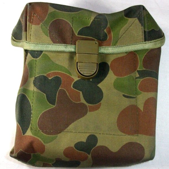 Bags | Australia Auscam Military Army 20 Round Ammo Pouch Duck Camo ...